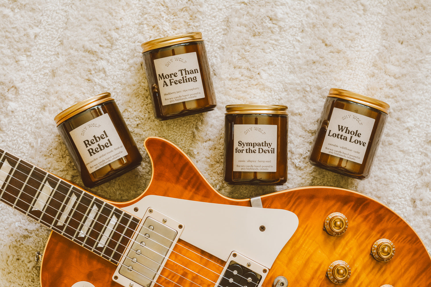 Shy Wolf Candles | Candles Inspired by Tarot, Stardust and Rock & Roll