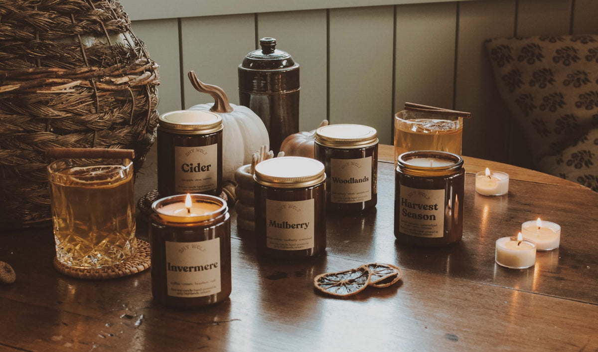 Shy Wolf Candles | Candles Inspired by Tarot, Stardust and Rock & Roll